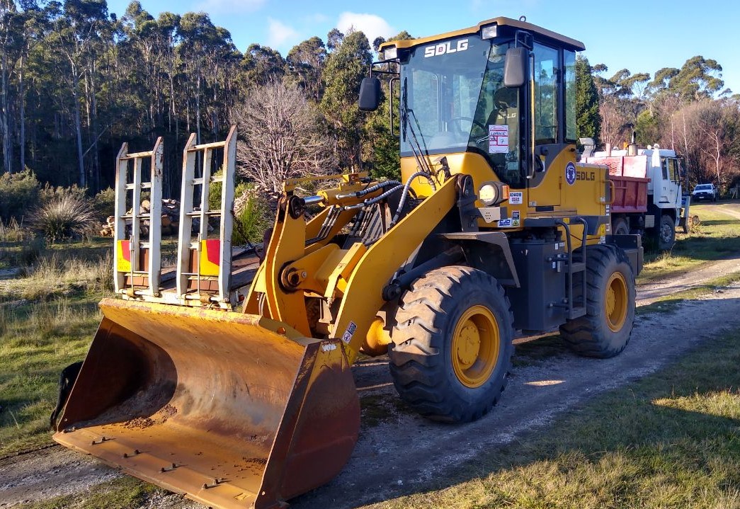 Wheel Loader Dry Hire – Blue Dot Excavations
