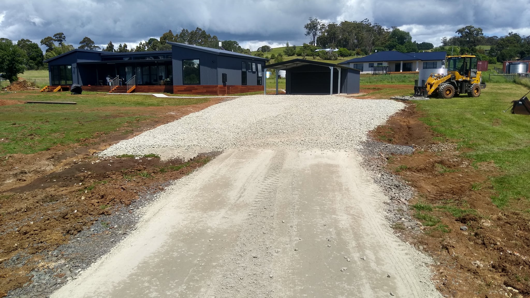 Building Site Clearing and Slab Foundations – Blue Dot Excavations